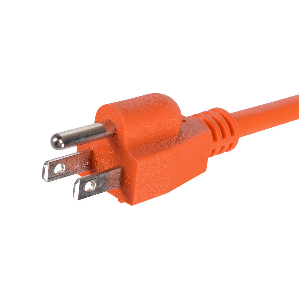 10Ft Heavy Duty 3-Prong Extension Cord with 3 Outlets, Indoor/Outdoor ...