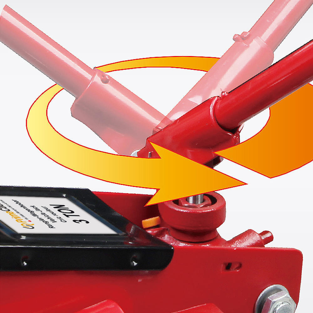 Cric hydraulique de plancher de chariot de 3 tonnes et le support ...