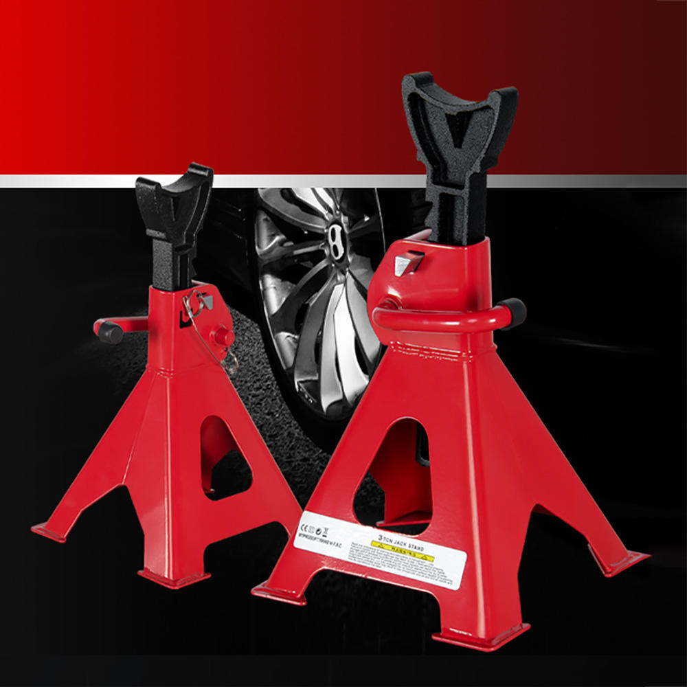 3 Ton Hydraulic Trolley Floor Jack With Piston Quick Lift Pump and 3 ...