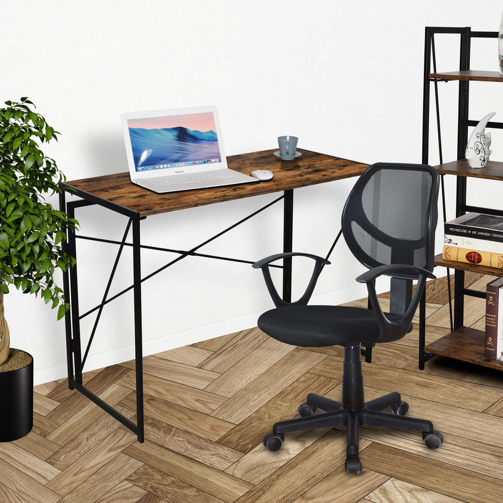Industrial Folding Computer Desk - Moustache®
