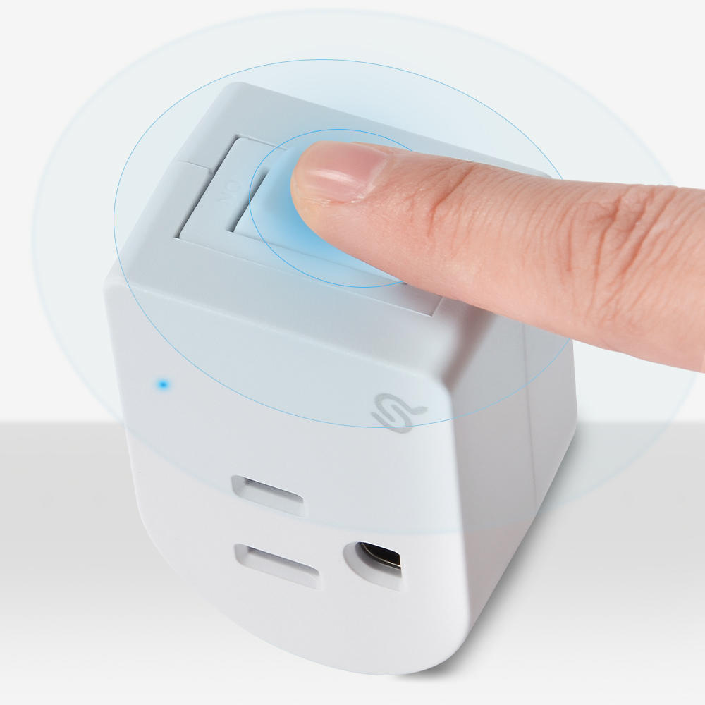 3 Prong Grounded Surge Protector Single Outlet with Switch and ...