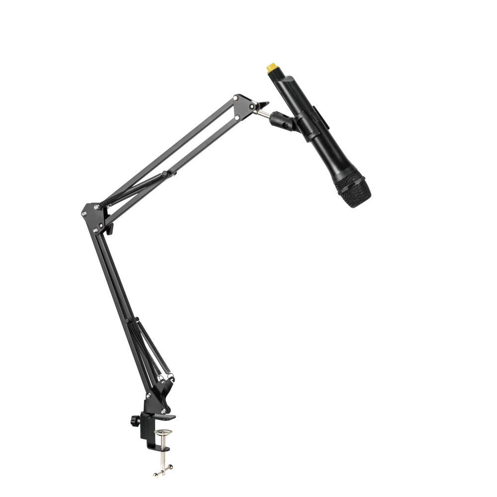 Single Monitor Mount with Microphone & Camera Stand – PrimeCables