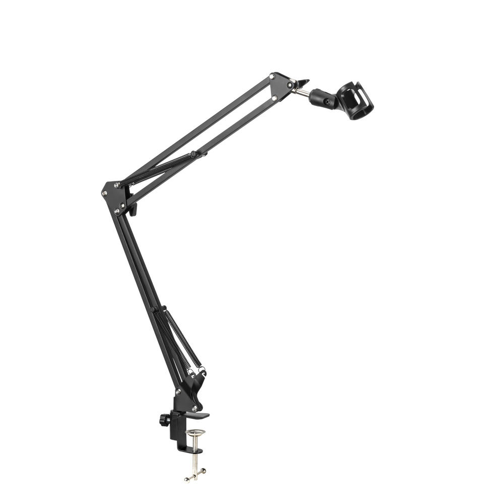 Single Monitor Mount with Microphone & Camera Stand – PrimeCables