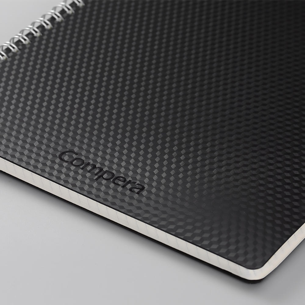 A5 Spiral Notebook with 60 Sheets of Quad Ruled and 20 Sheets of Blank ...