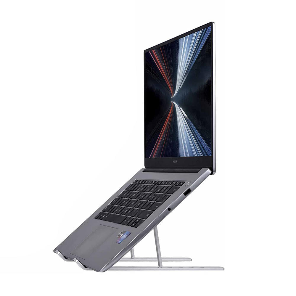 Foldable Aluminum Laptop Stand for Desk - PrimeCables