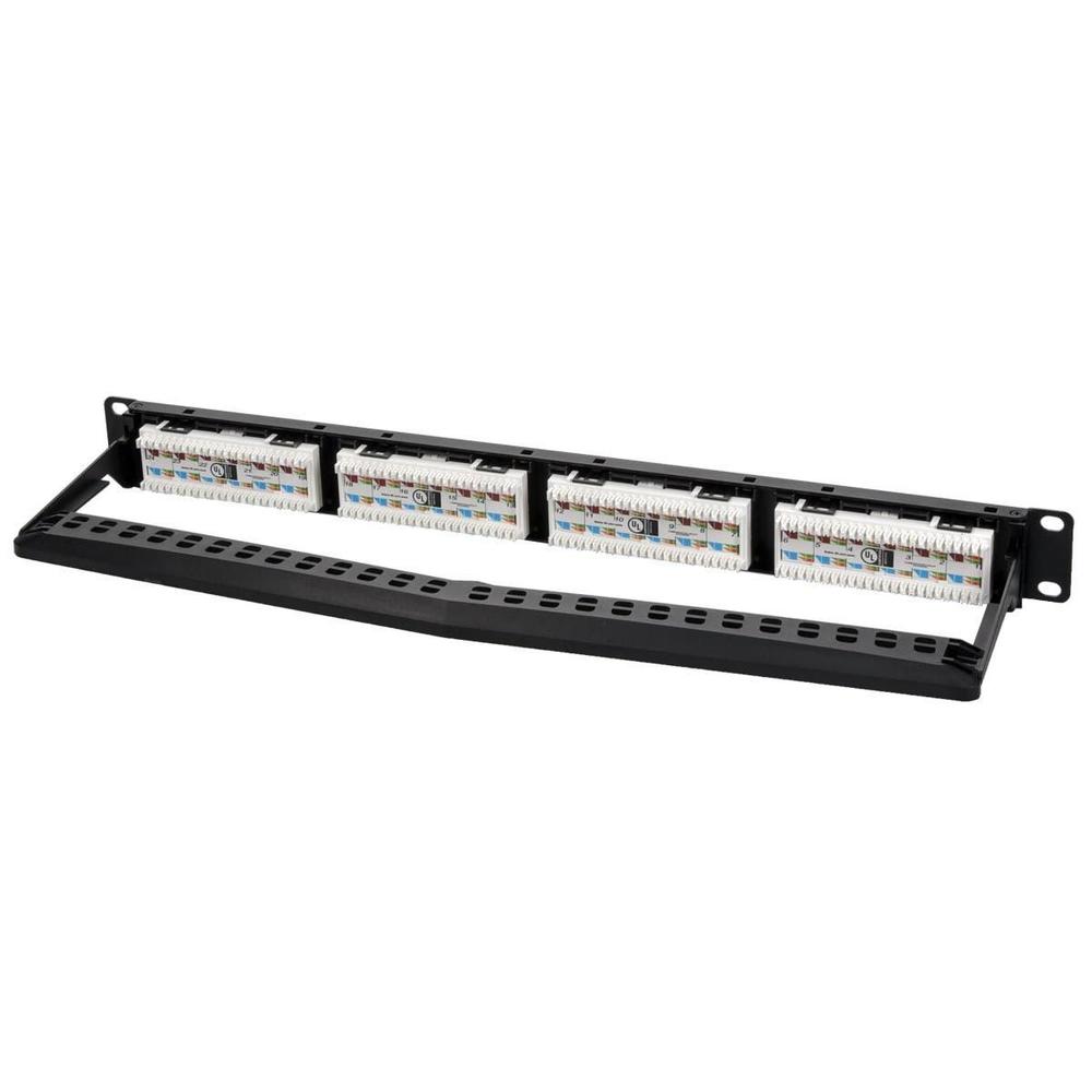 Monoprice 24-port Cat6 Unshielded UL Listed Patch Panel