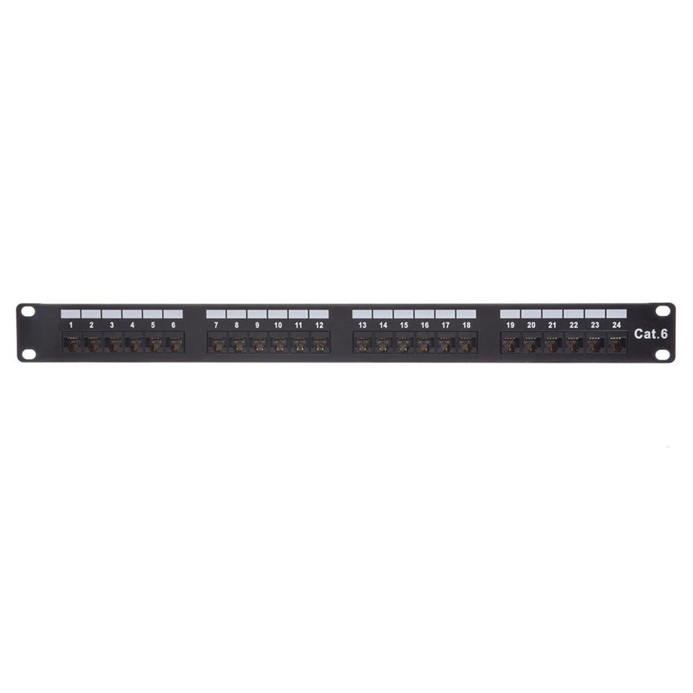 Monoprice 24-port Cat6 Unshielded UL Listed Patch Panel