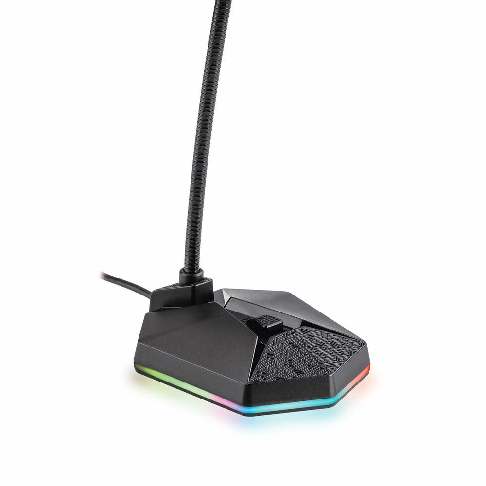 USB Computer RGB Gaming Microphone with Mute Button - PrimeCables®