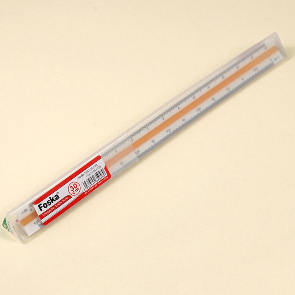 Plastic Metric Architectural Engineer Scale Ruler with 6 proportion, 30 ...