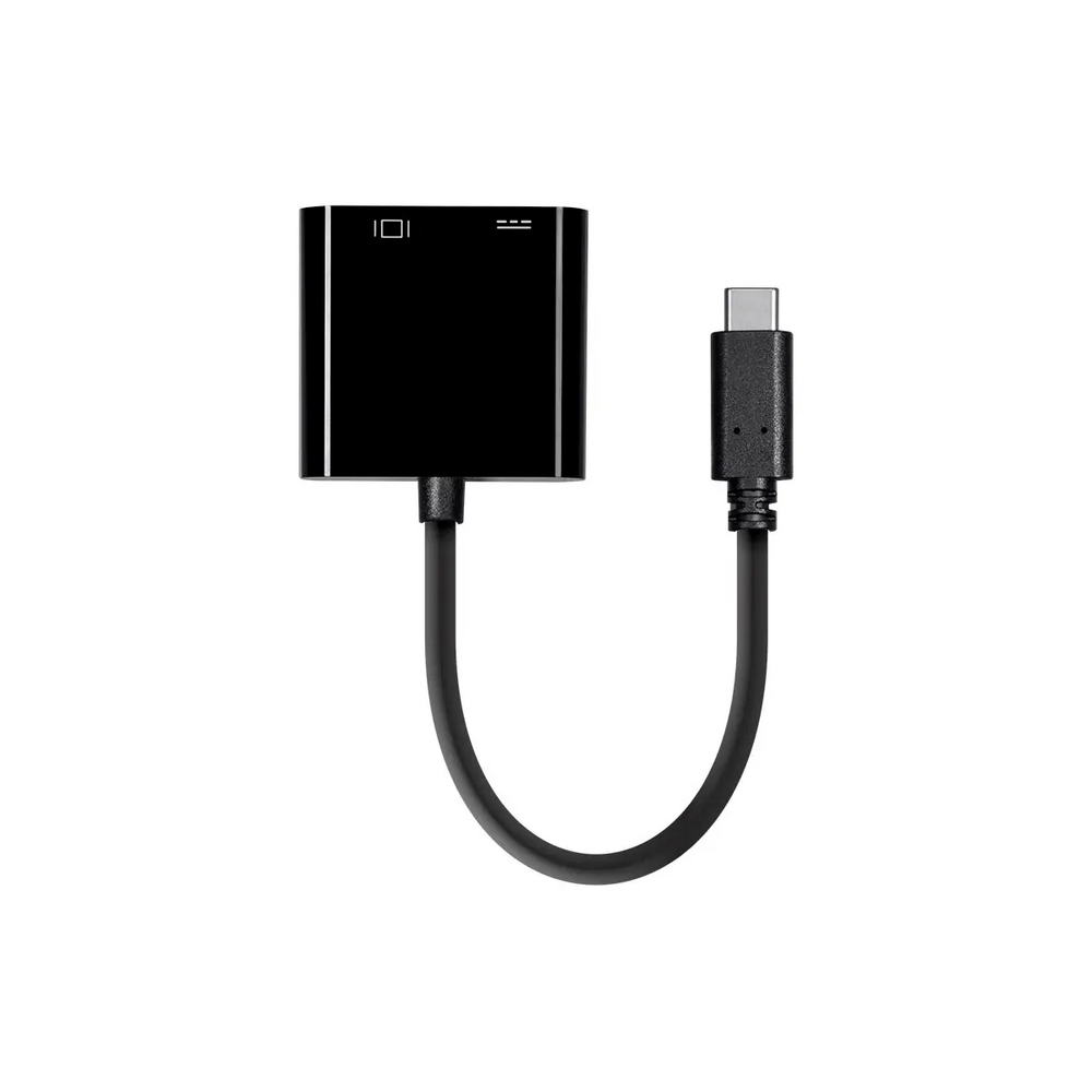 Dual-Port USB-C Adapter by Monoprice – Mini DP Output + USB-C Power