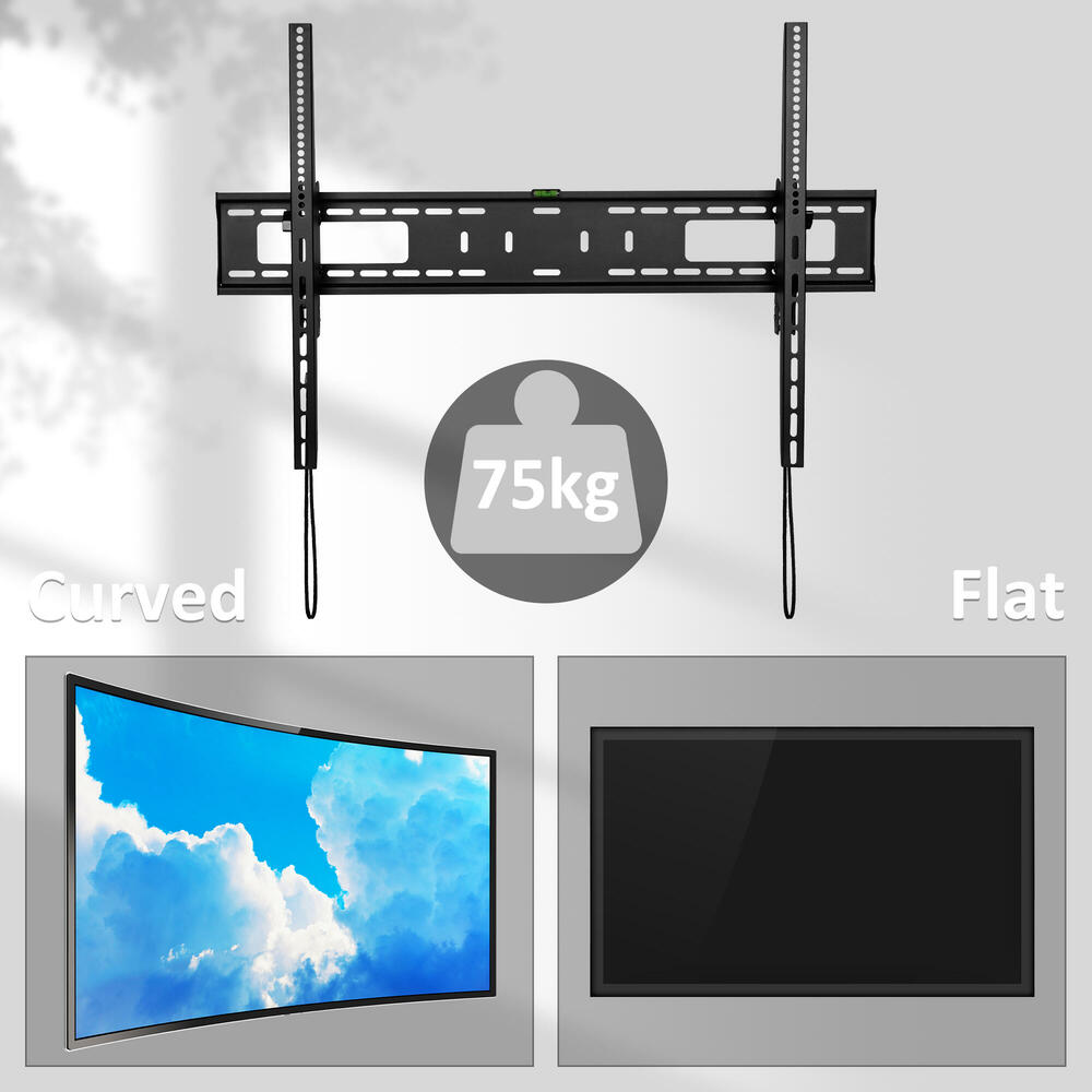 Heavy Duty Tilt TV Stand for 60-100 Inch Flat & Curved TVs - PrimeCables®
