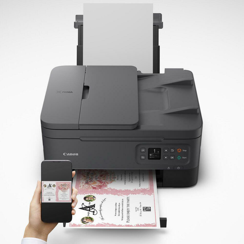 Canon PIXMA TR7021 Compact Wireless All-In-One Color Inkjet Printer ...
