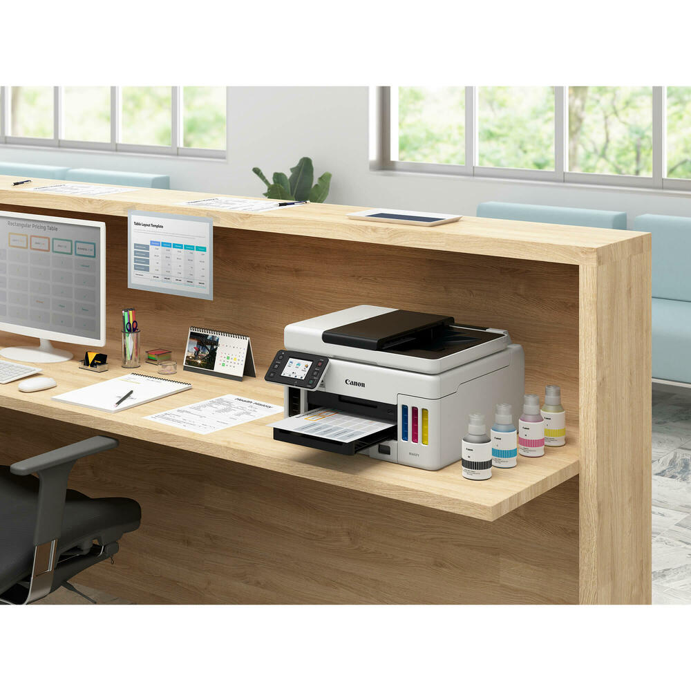 Canon MAXIFY GX6021 MegaTank Wireless All-In-One Color Inkjet Printer ...