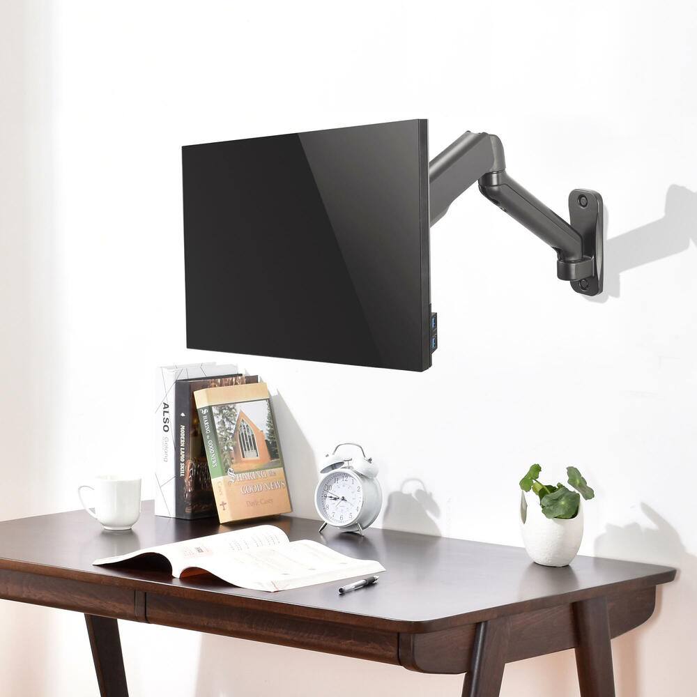 Single Arm Wall Monitor Mount – 17" to 32"
