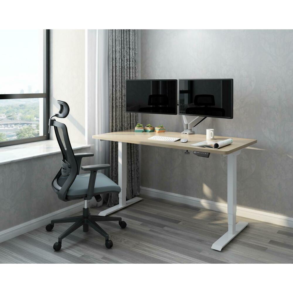 PrimeCables® Electric Height Adjustable Standing Desk-White