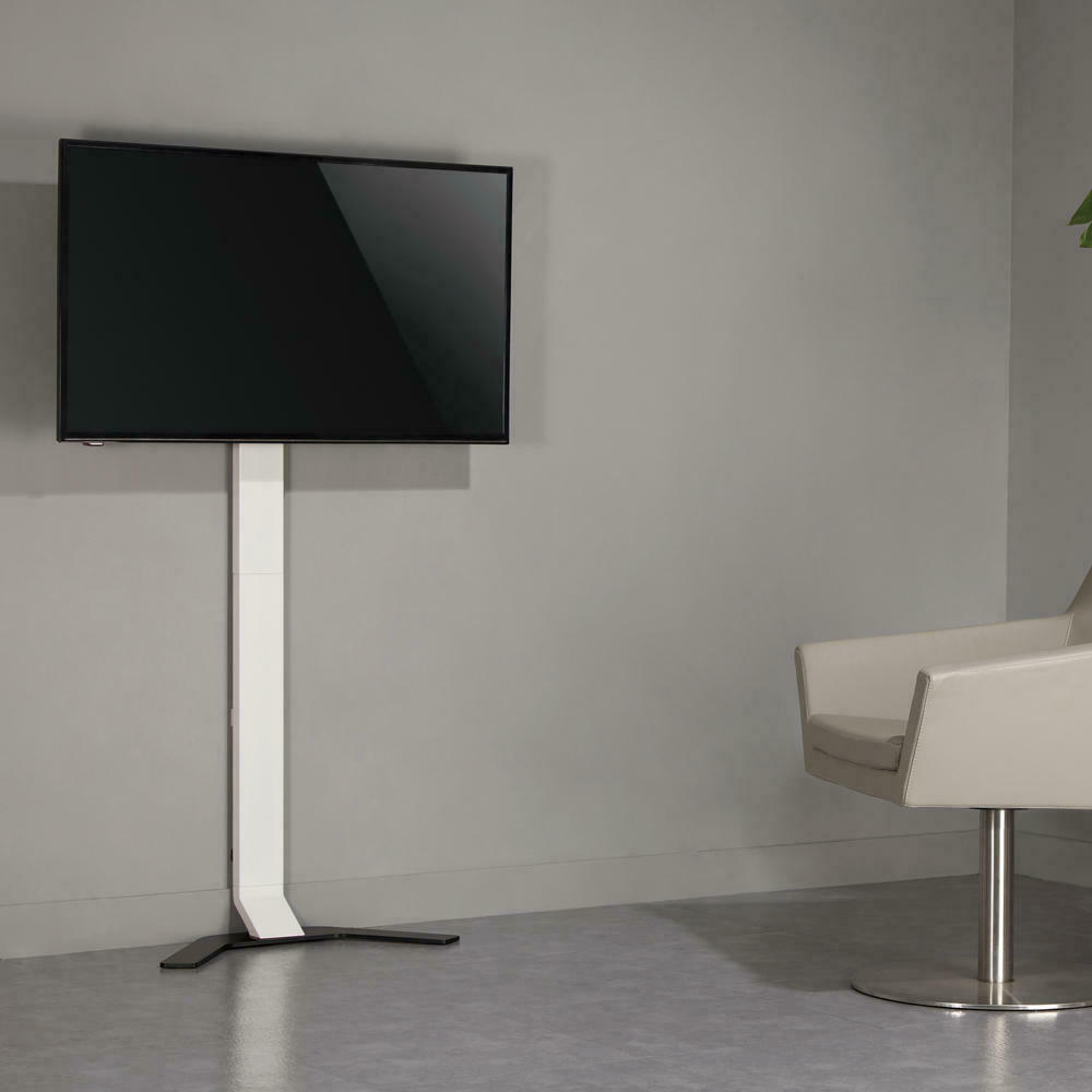 Slim TV Cart TV Stand for LED LCD 37"-80" screens up to 88lb ...