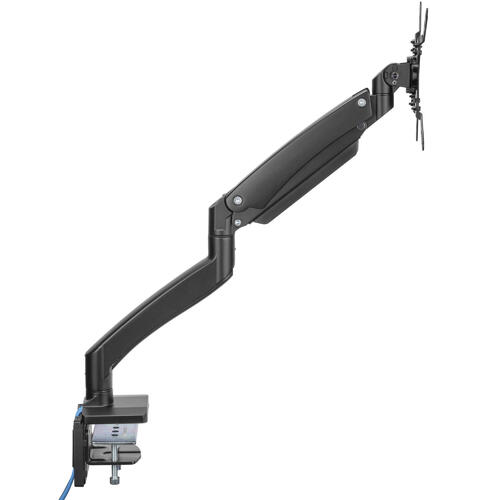 Super Heavy-Duty Swivel Single Monitor Arm Stand 17''-49'' Screen ...