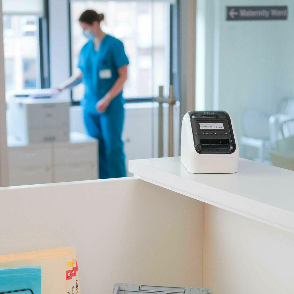 Brother QL-820NWBC imprimante d'étiquettes ultra flexible avec ...