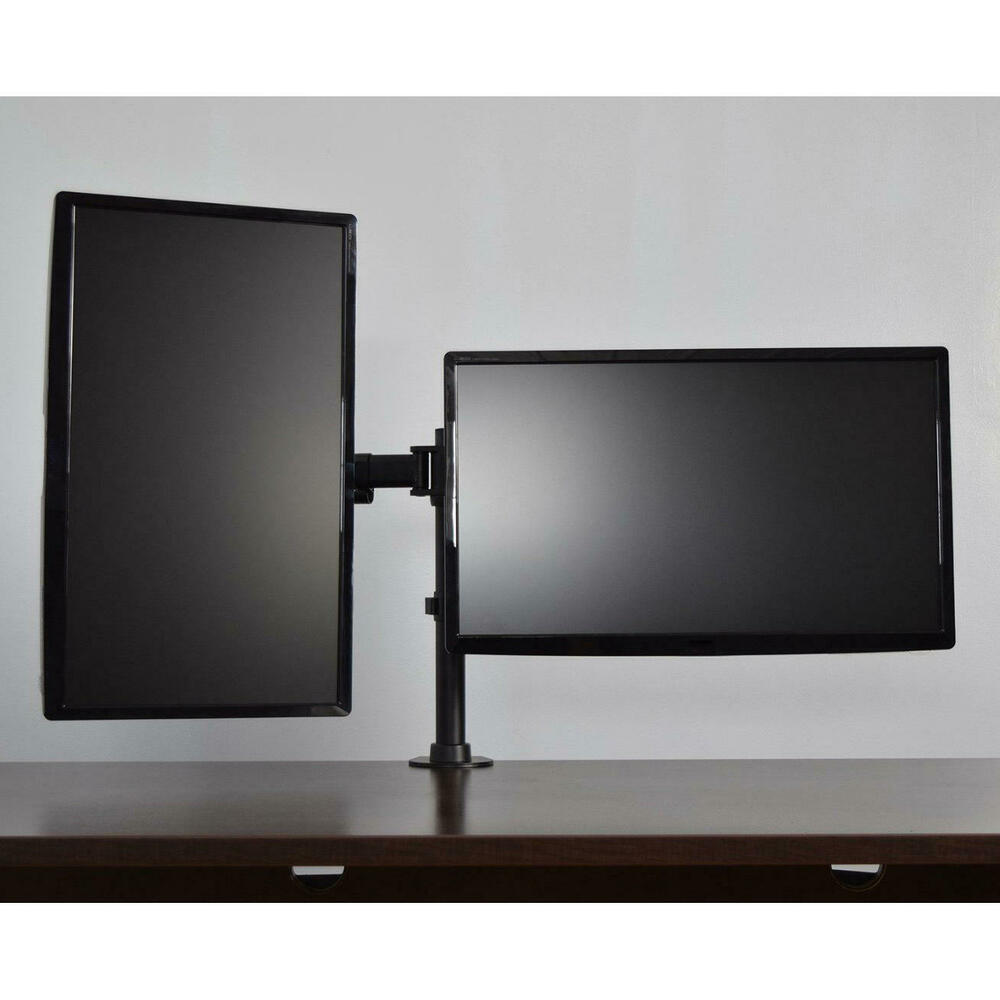 Dual Monitor Arm with HDMI Cable & Fasten Ties - PrimeCables