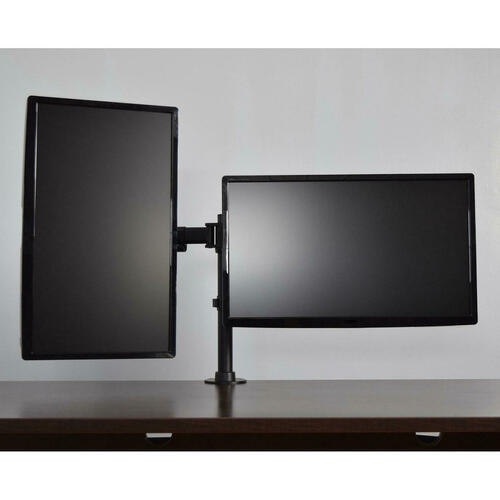 Dual Monitor Desk Mount & HDMI Cable & Ties - PrimeCables