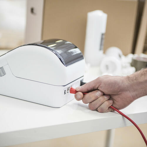 Brother QL-1110NWBC Wide Format, Professional Label Printer with ...