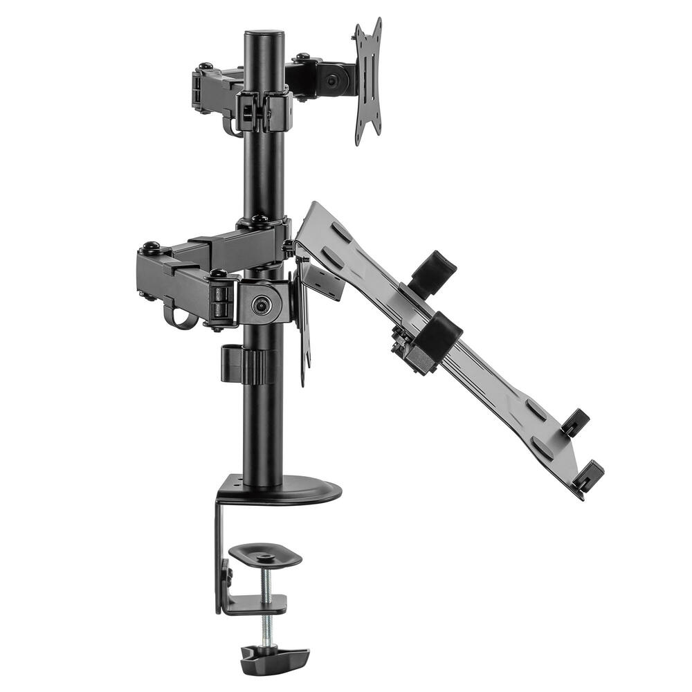 Monitor and Laptop Mount, Single Monitor Arm for 13"-27" Screens