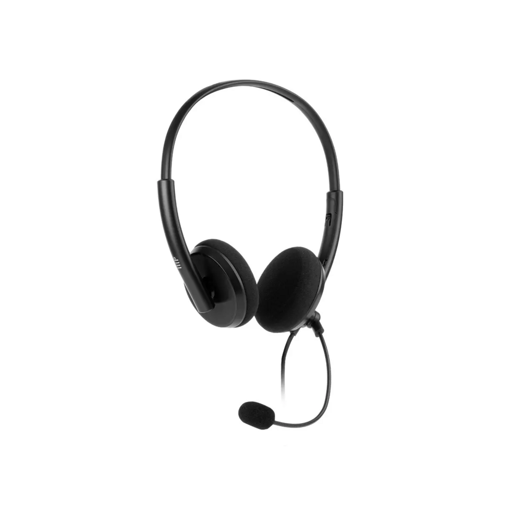 Monoprice WFH 3.5mm + USB Wired Headphone with Mic Back to Basics Web ...