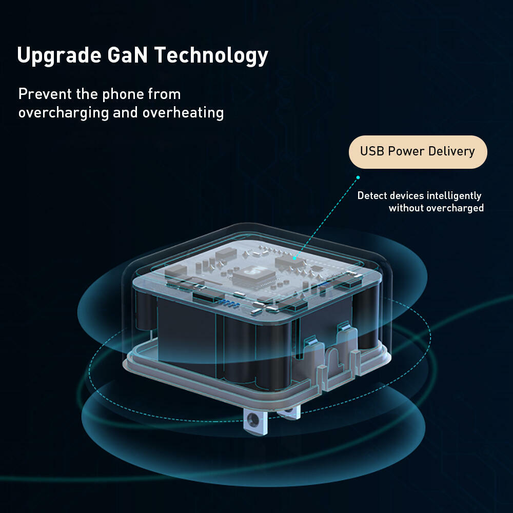 USB-C Charger Block Dual Port 35W Wall Charge Adapter with Foldable ...