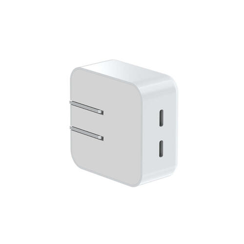 USB-C Charger Block Dual Port 35W Wall Charge Adapter with Foldable ...