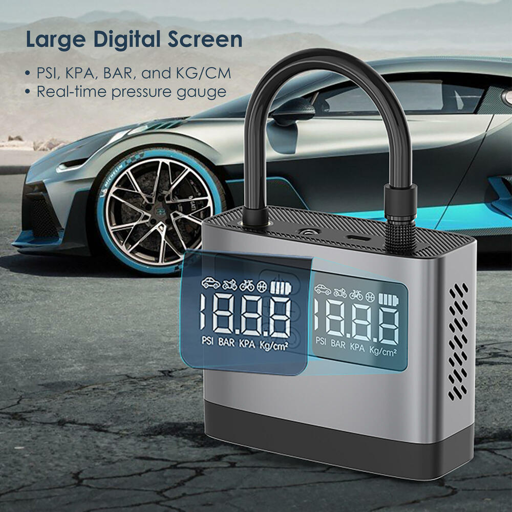 Portable 150Psi Electric Wireless Air Pump With 5000mAh Rechargeable ...
