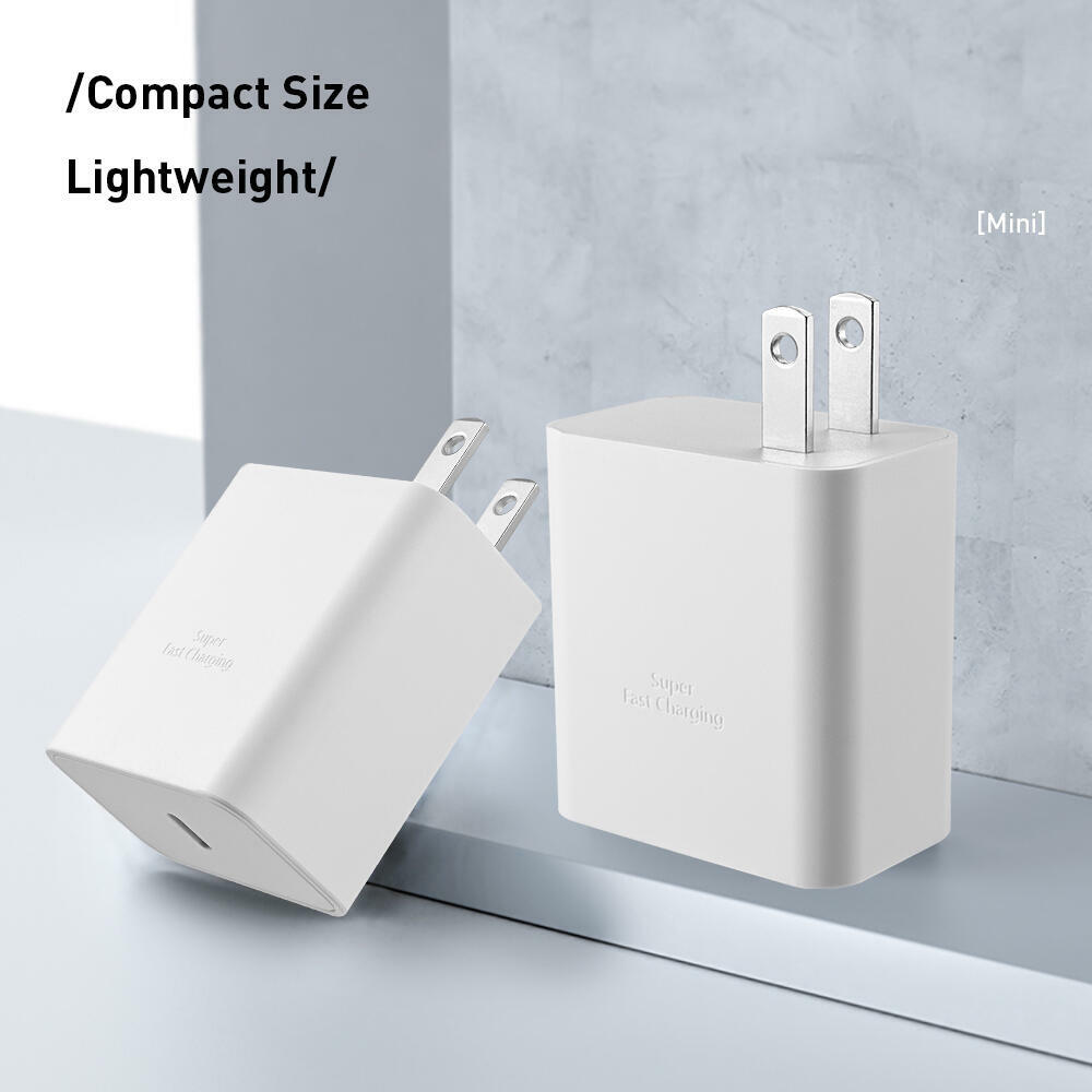 Mini Charger Adapter GaN Technology 45W USB-C PD Fast Charging Wall ...