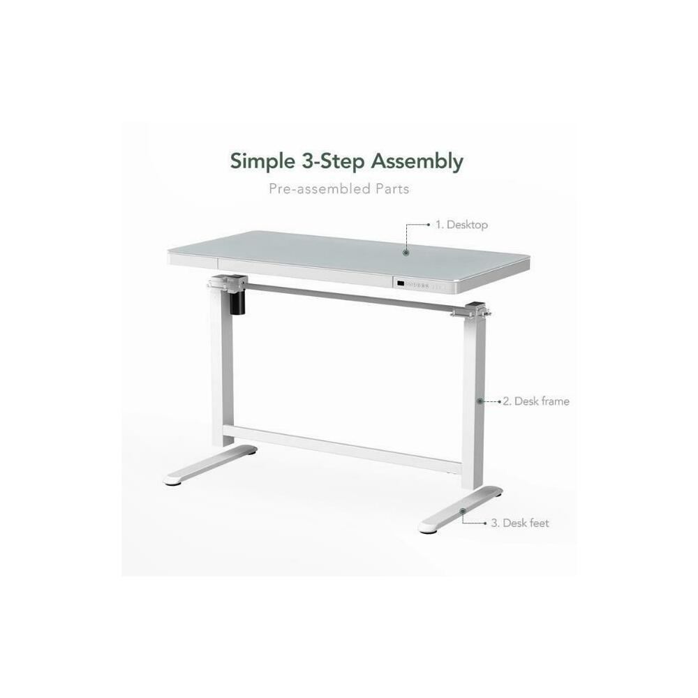Ergo Standing Desk (Included Table Top) All-in-One Height Adjustable ...