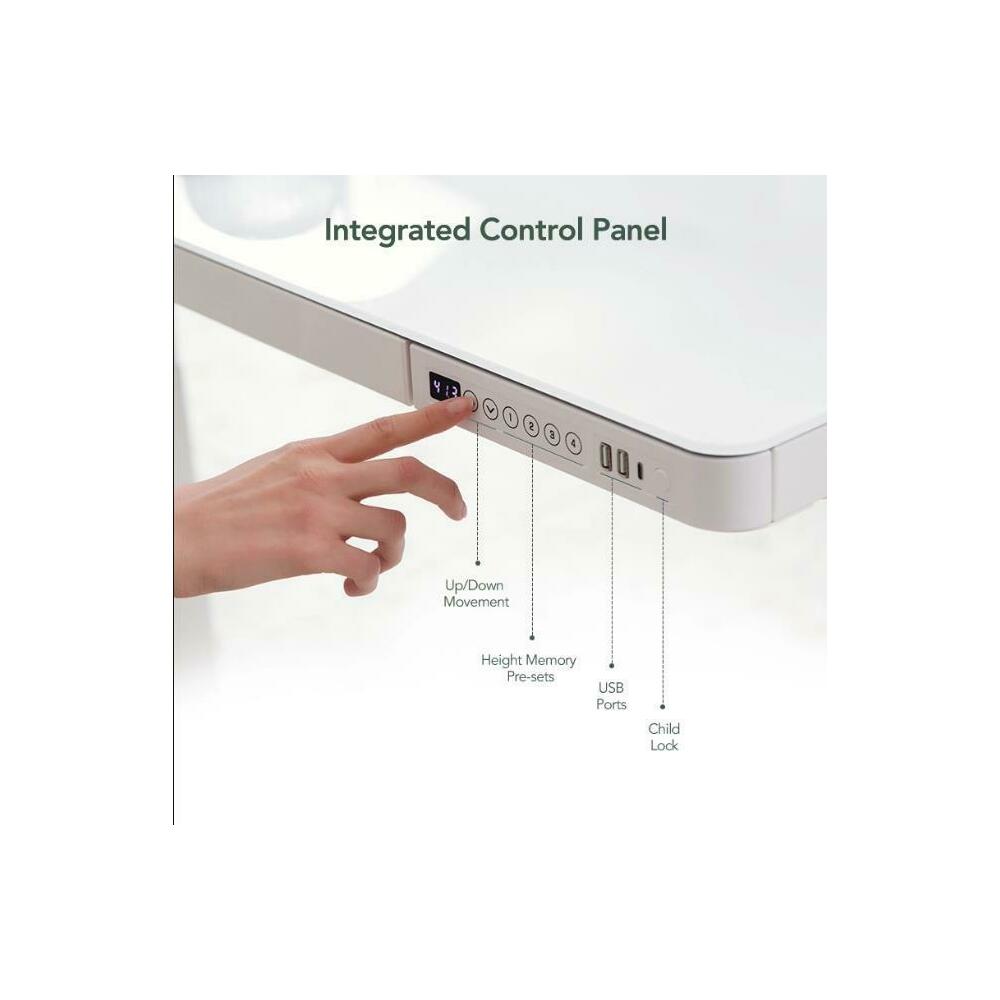 Ergo Standing Desk (Included Table Top) All-in-One Height Adjustable ...