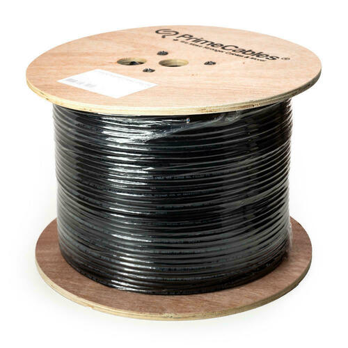 1,000ft Bulk Cat6 Ethernet Cable, Full Copper PVC Double Jackets 4 Pair ...
