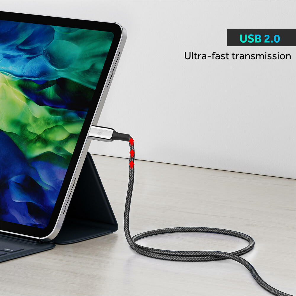 4FT USB-C to USB-A Cable - Fast Charge & Sync