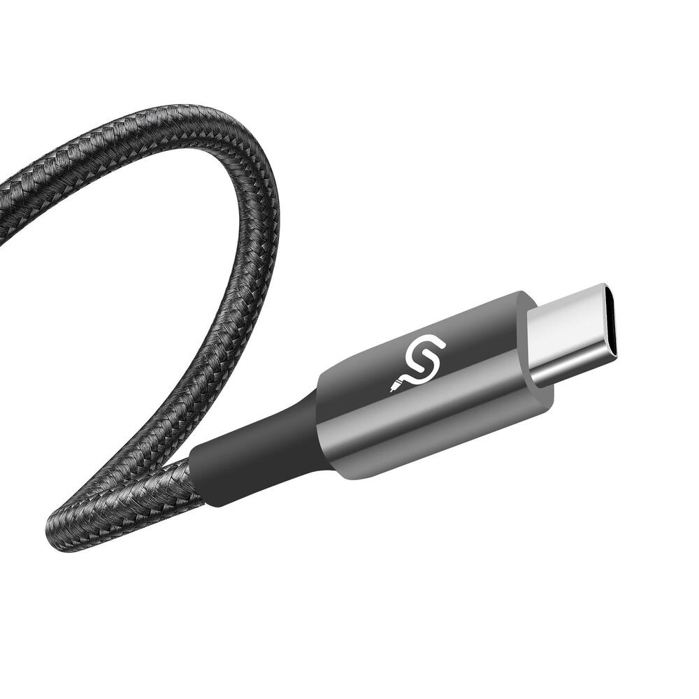 4FT USB-C to USB-A Cable - Fast Charge & Sync