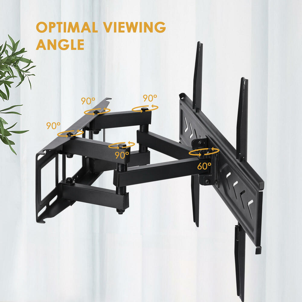 Full Motion Articulating TV Wall Mount for 37-70in TVs Holds up to ...