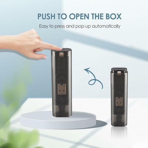 Multi USB Charging Adapter Cable Conversion Storage Box for Travel ...