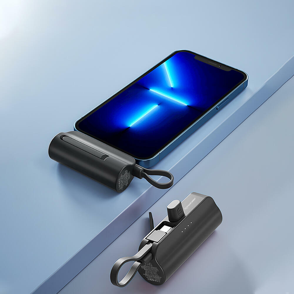 Portable Fast Charging iPhone Power Bank 5000mAh Mini Battery Pack ...