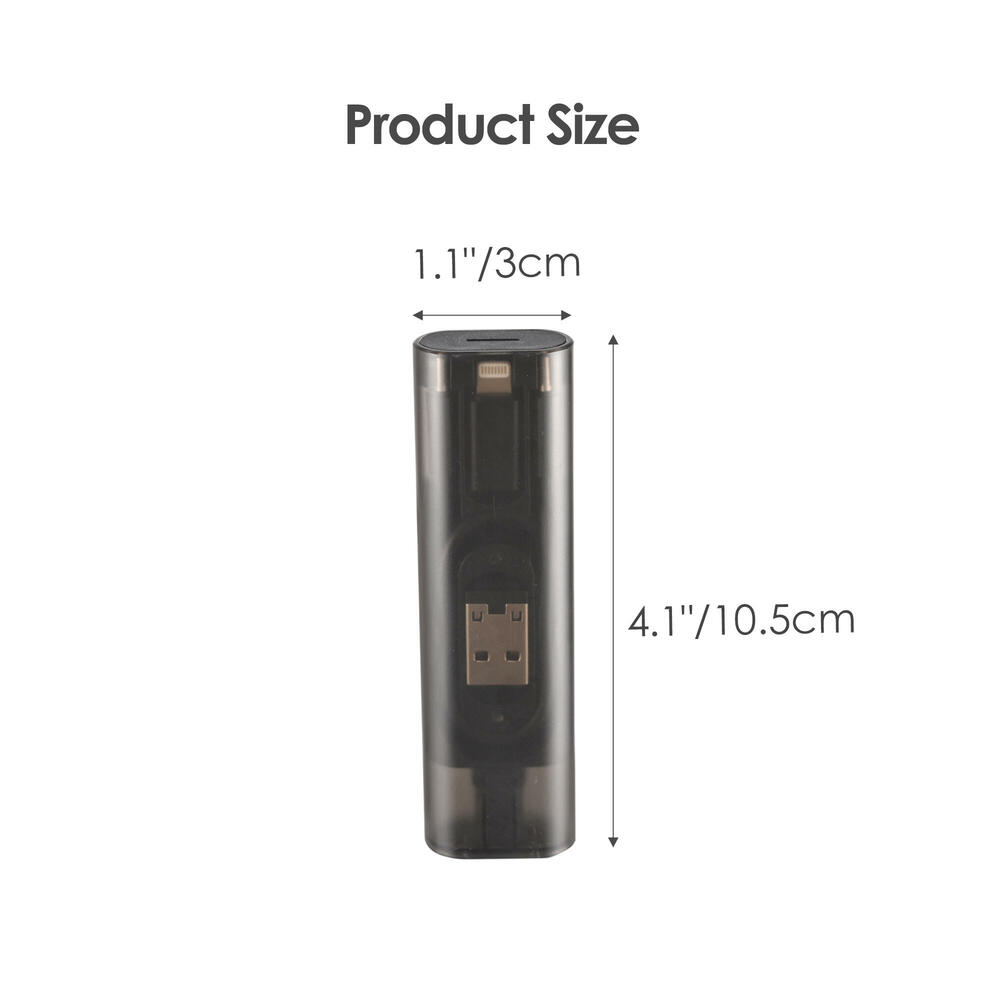 Multi USB Charging Adapter Cable Conversion Storage Box for Travel ...