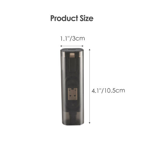 Multi USB Charging Adapter Cable Conversion Storage Box for Travel ...