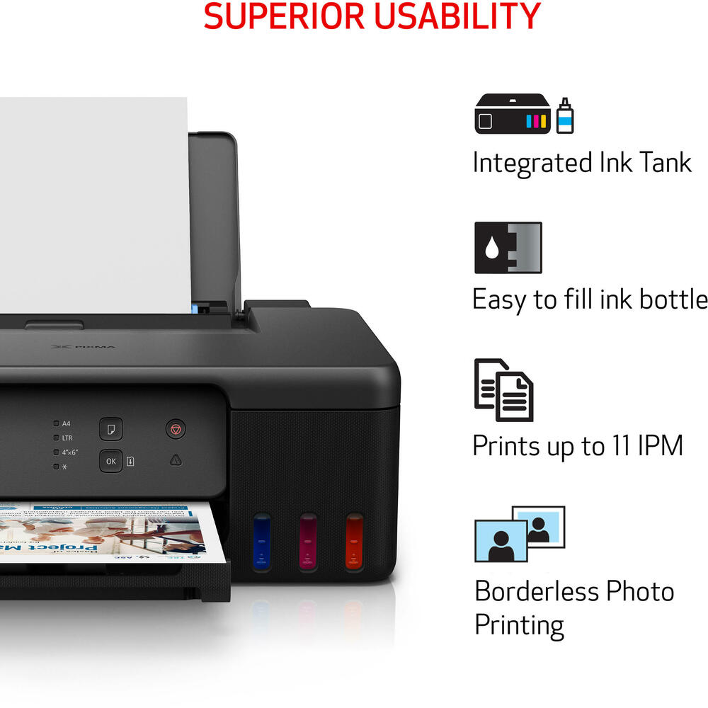 Canon PIXMA G1230 MegaTank Inkjet Color Printer (5809C003)
