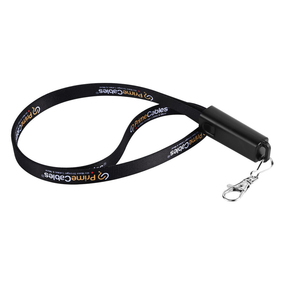 4 in 1 Nylon Lanyard USB Charging Cable (Type-C+USB-A to Type-C ...