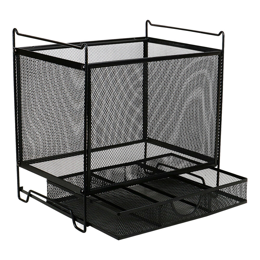 Mesh Desk File Organizer with Drawer Organizer for Letter/A4 Office ...