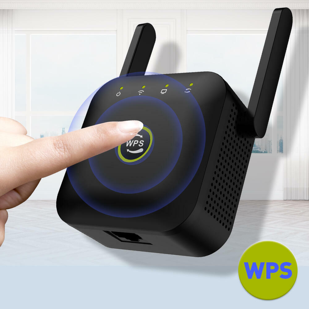 300Mbps Wi-Fi Repeater Signal Amplifier with Ethernet Port 2.4GHz for ...