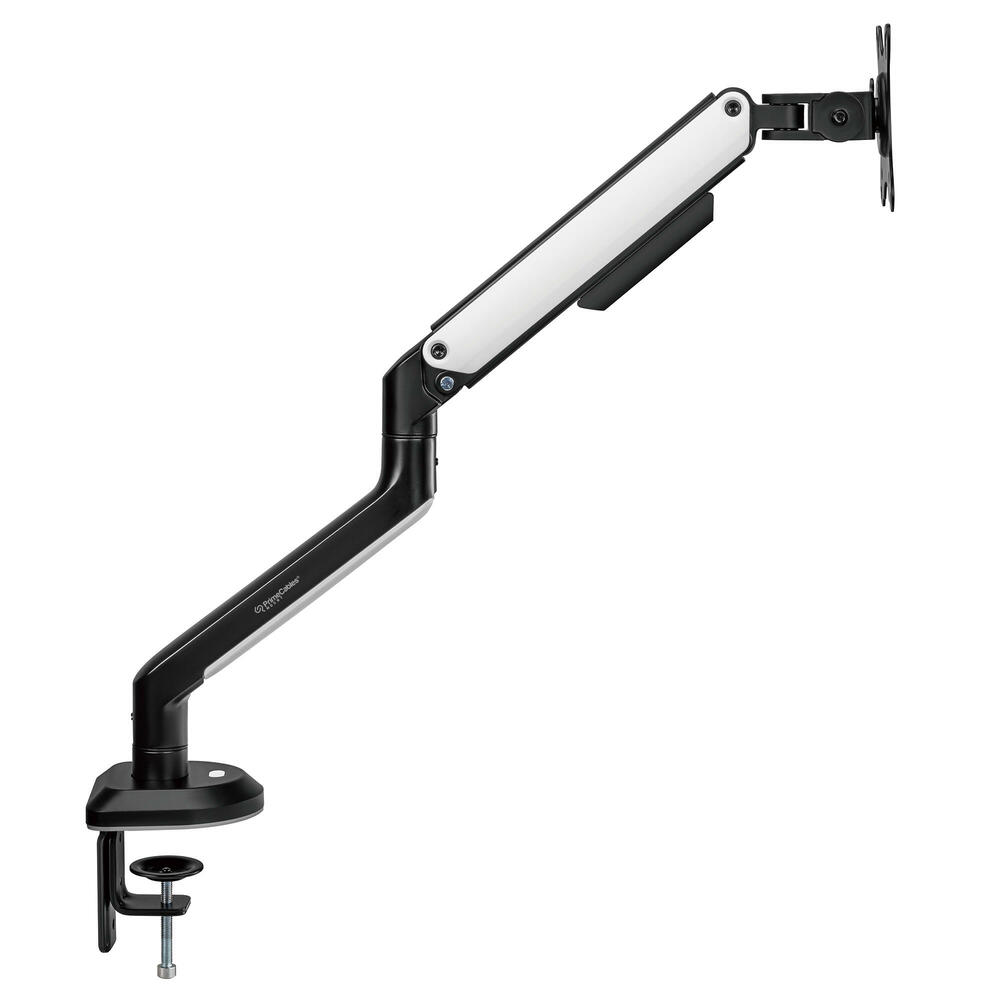 RGB Light Clamp-on Single 17 to 32 inch Pneumatic Monitor Arm ...