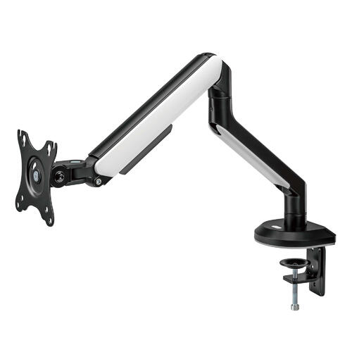RGB Light Clamp-on Single 17 to 32 inch Pneumatic Monitor Arm ...