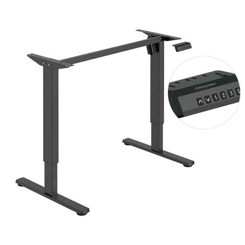 Height Adjustable Electric Standing Desk Frame with 3-Memory Positions ...