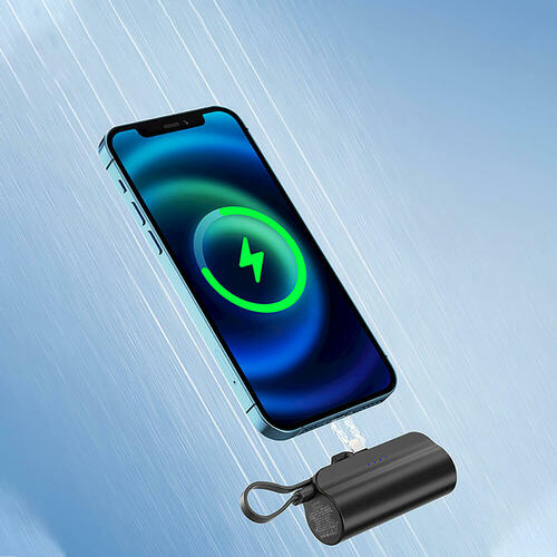 Portable Fast Charging iPhone Power Bank 5000mAh Mini Battery Pack ...