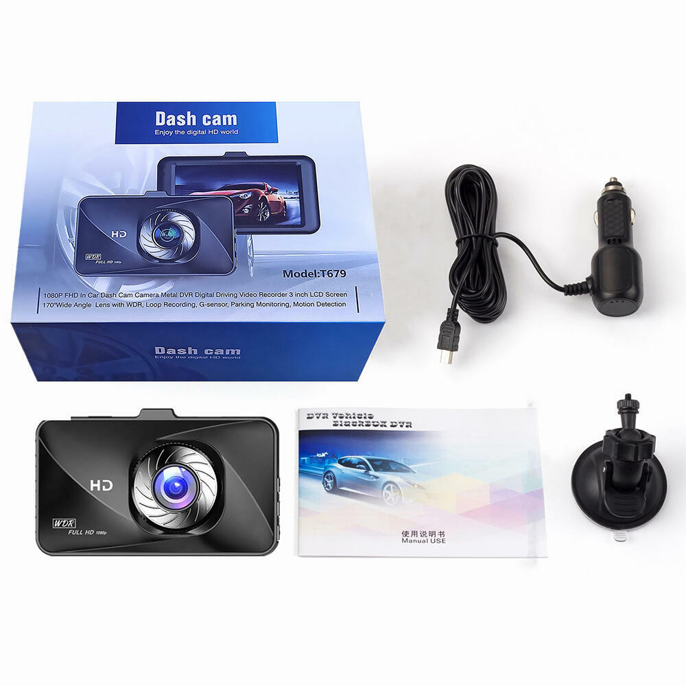 3-Inch Screen Dash Cam 1080P Car Dash Camera with 170° Wide Angle ...